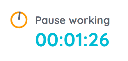 How to record time on a task – Rocket Apps