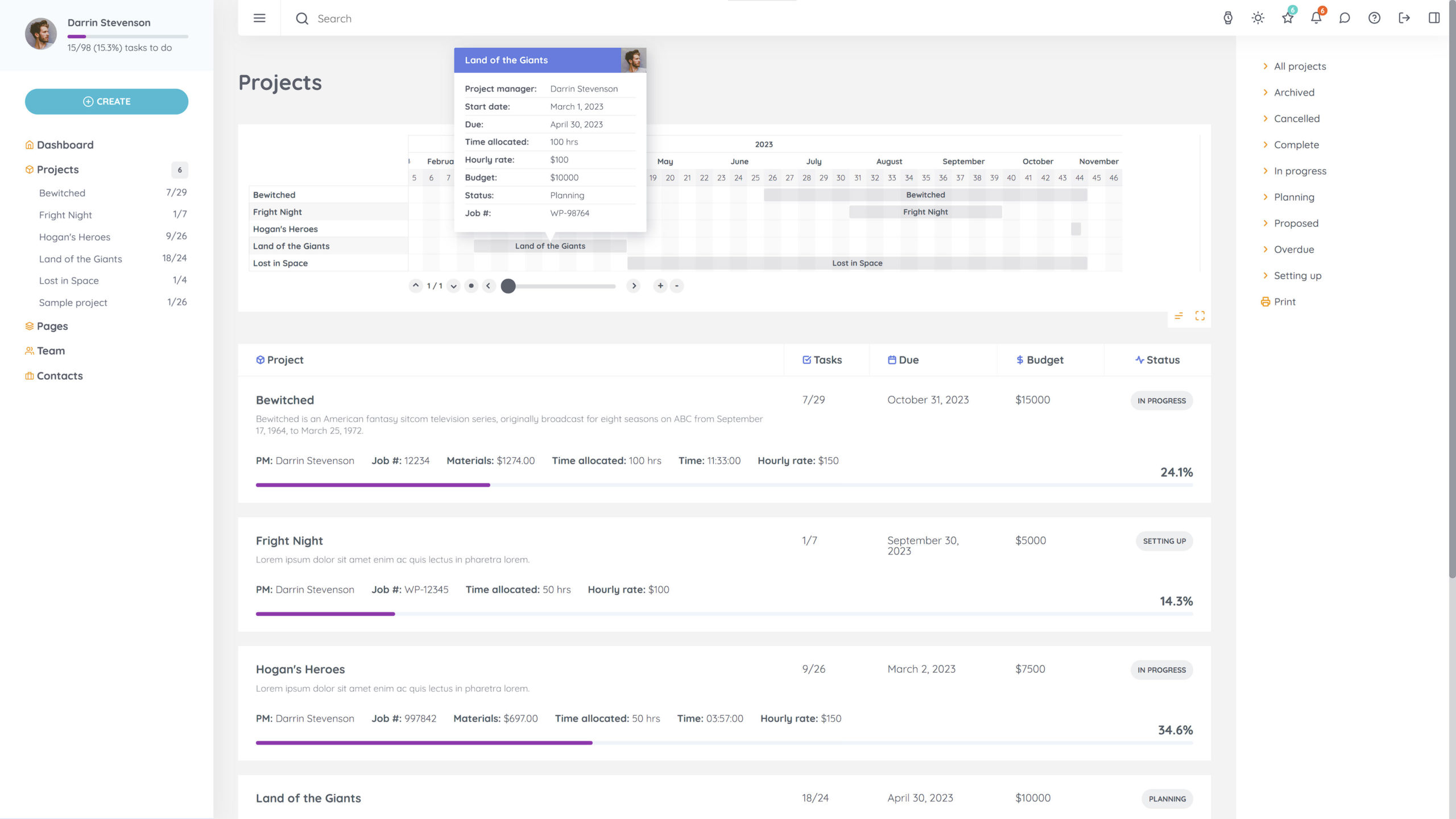 Project Management Software built on WordPress - Rocket Apps